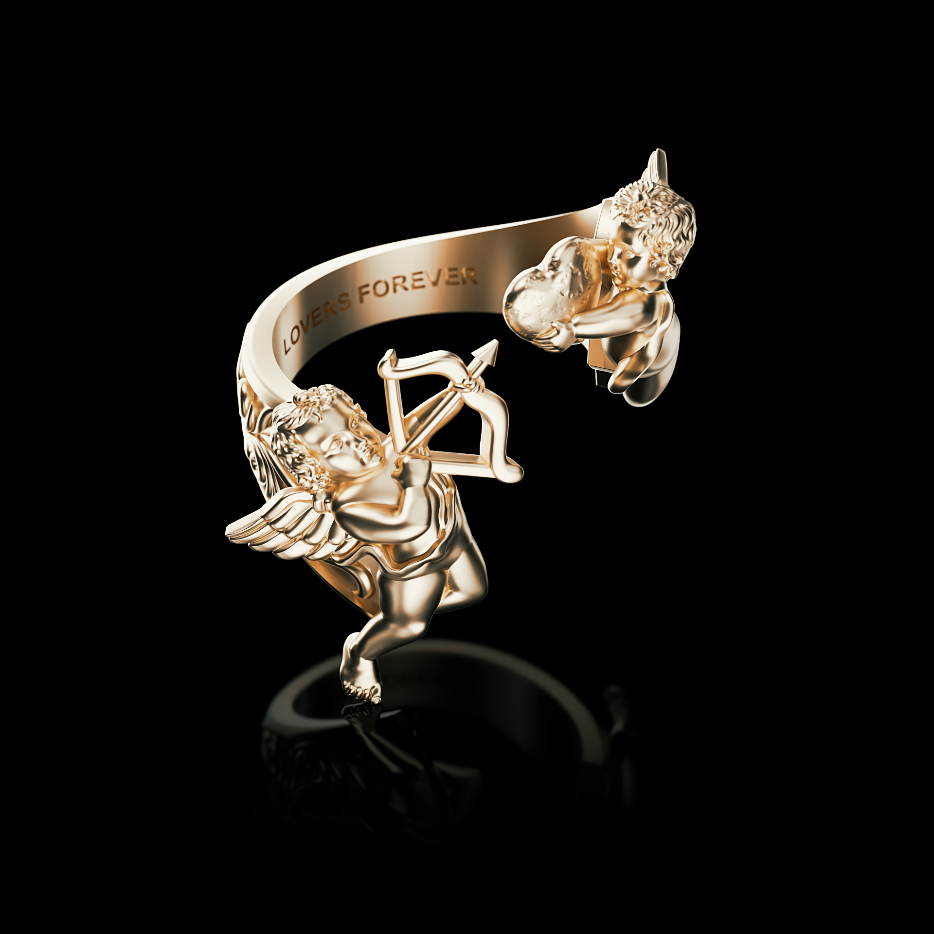 Gold Forever us Ring – YORDY | Luxury Fashion Jewelry